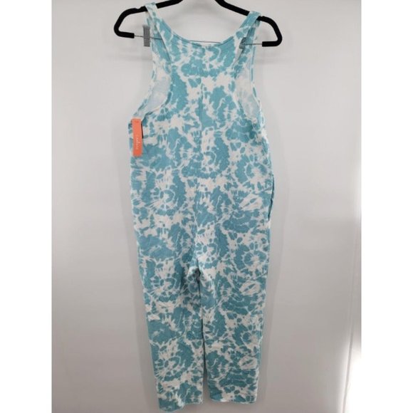 Pants & Jumpsuits | Colsie Blue Tie Dye Sleeveless Jumpsuit | Poshmark